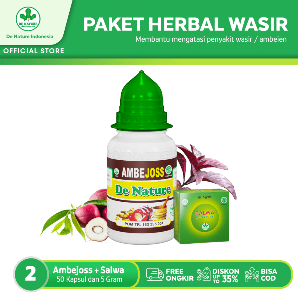 Jual Ambejoss Salep Salwa De Nature Original Obat Ambeien Wasir Ambeyen ...
