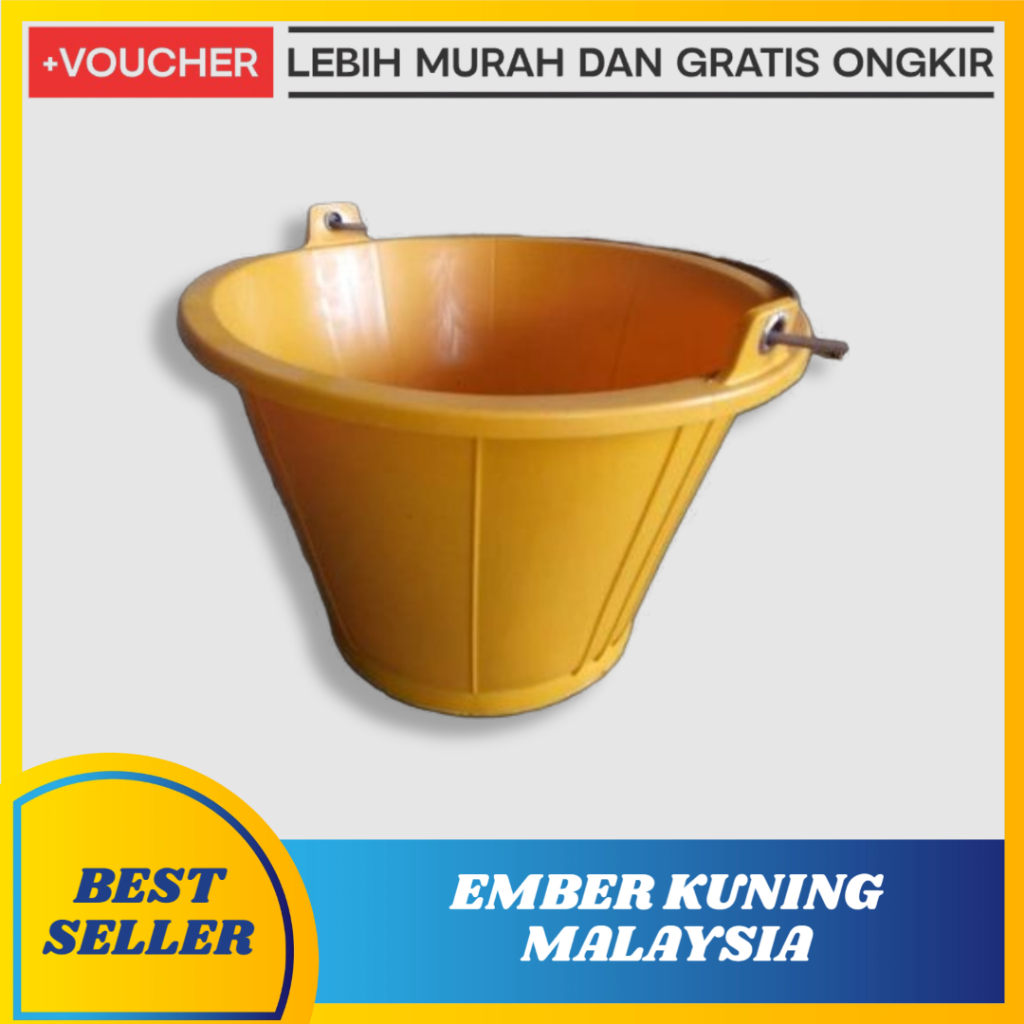 Jual EMBER KUNING MALAYSIA-cor kuning kecil 14" malaisia power premium ...