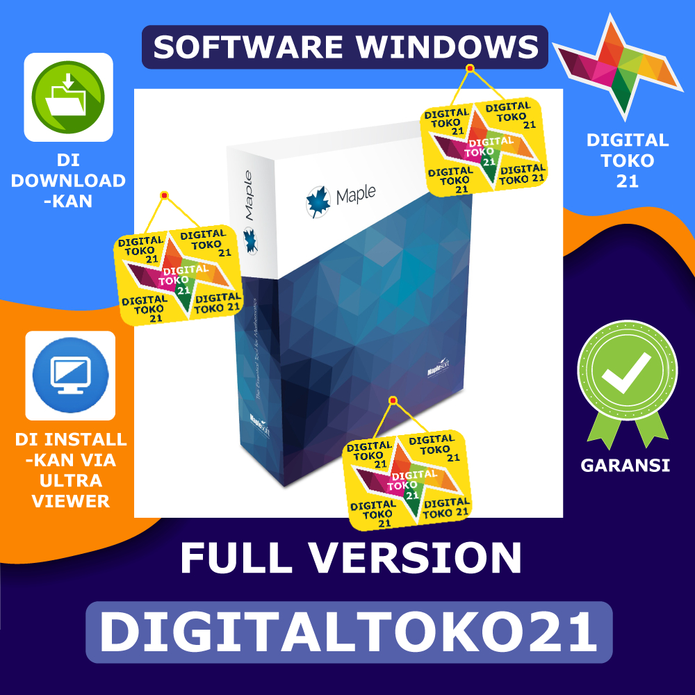 Jual [Diinstallkan] Maplesoft Maple 2025.1 Full Version Software PC Komputer Laptop Windows ...
