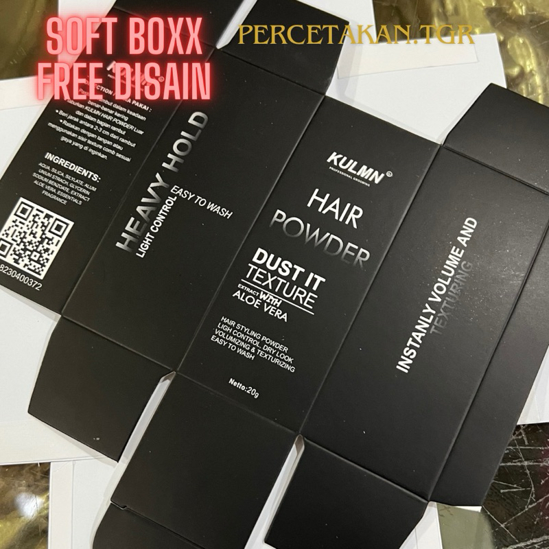 Jual Custom Box Packaging / Kardus Kecil / Dus Parfum, Skincare/Dus ...