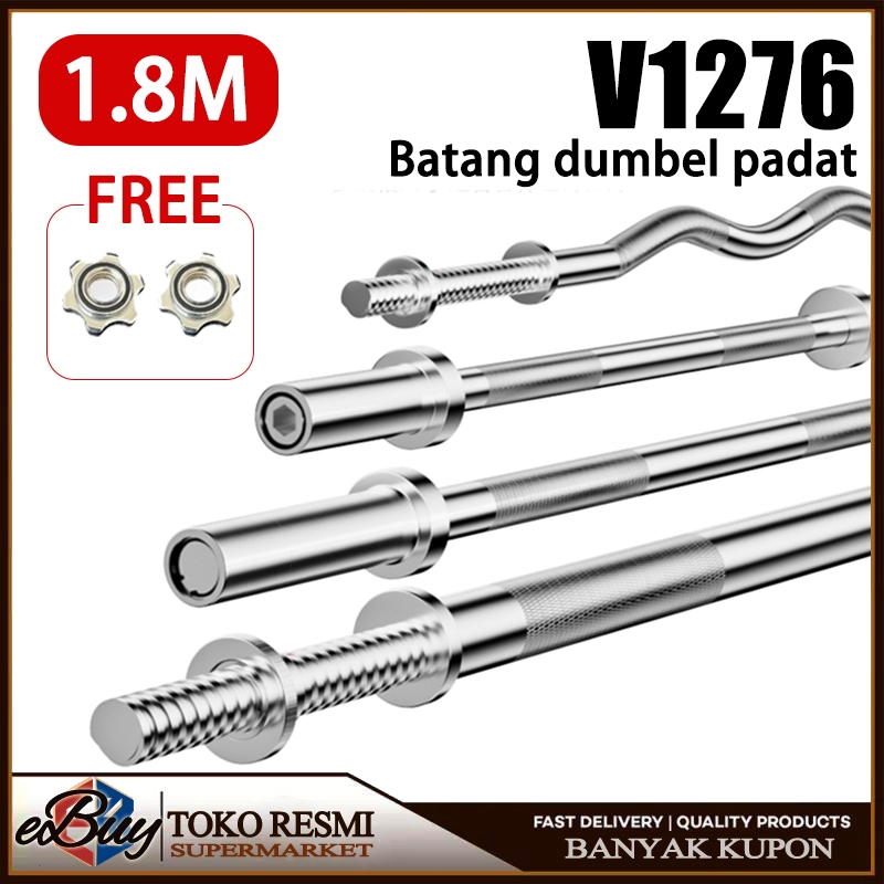 Jual Stick Barbel 120/150/180CM Stick Barbel / Peralatan Kebugaran ...