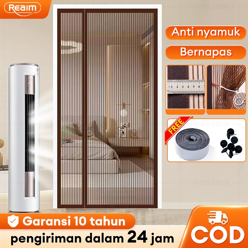 Jual Tirai Magnet Pintu Model Magnet Anti Nyamuk Ukuran Besar Premium ...