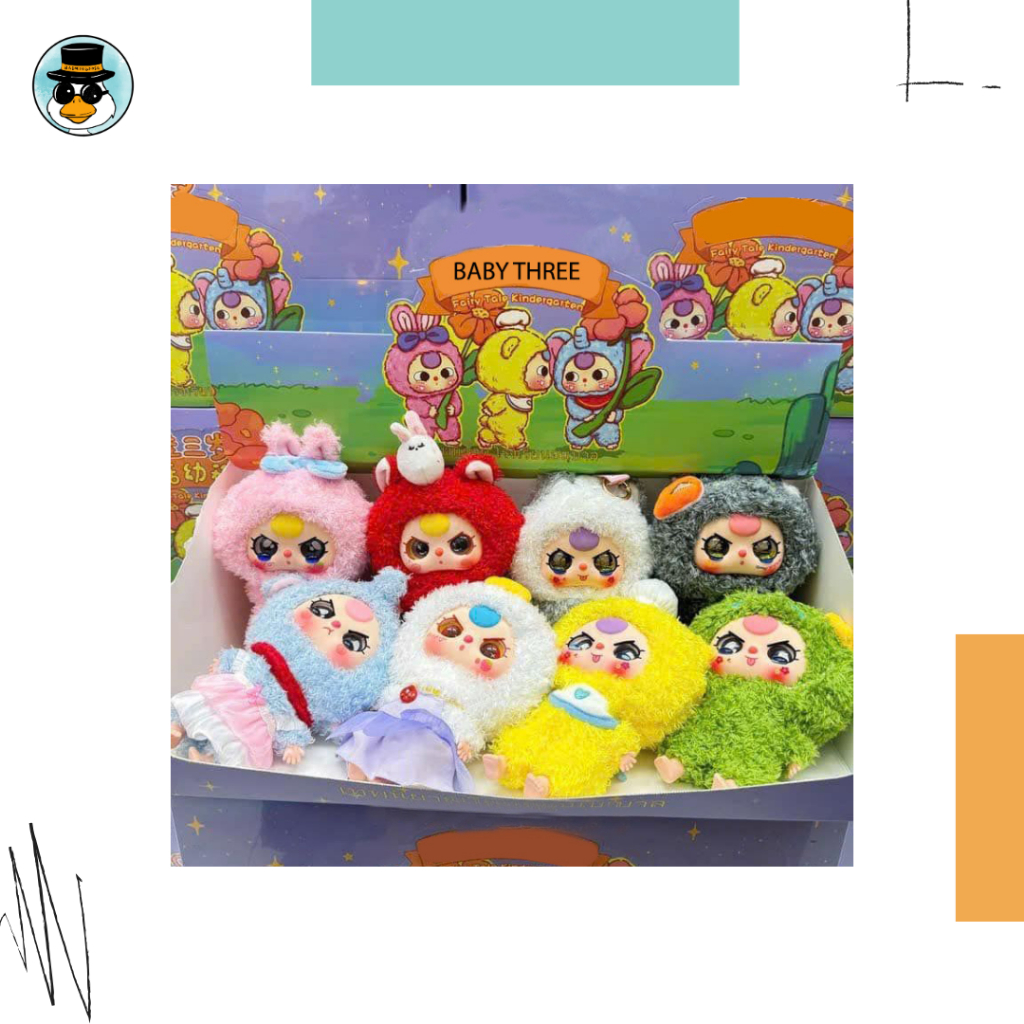 Jual Keychain / Gantungan Boneka BABY THREE Fairy Tale Kindegarten ...