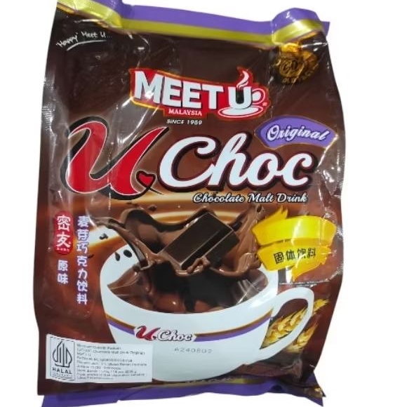 Jual Meet - U Meet U Choc chocolate malt drink Malaysia original 576gr et | Shopee Indonesia