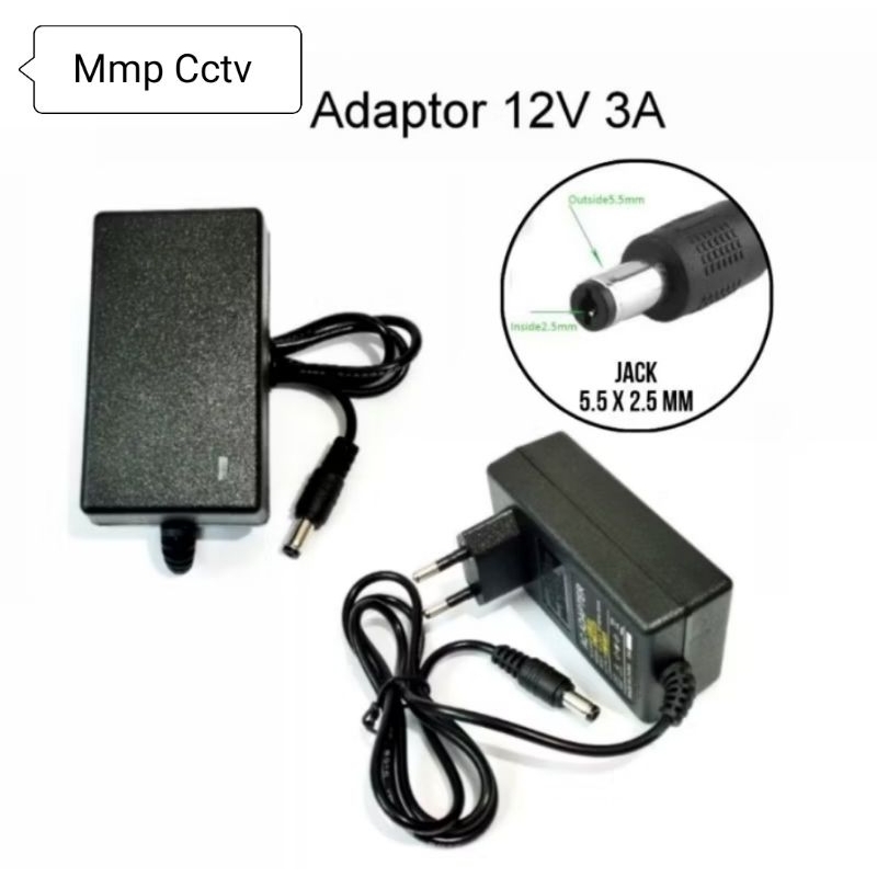 Jual Adaptor 12V 3A | Shopee Indonesia