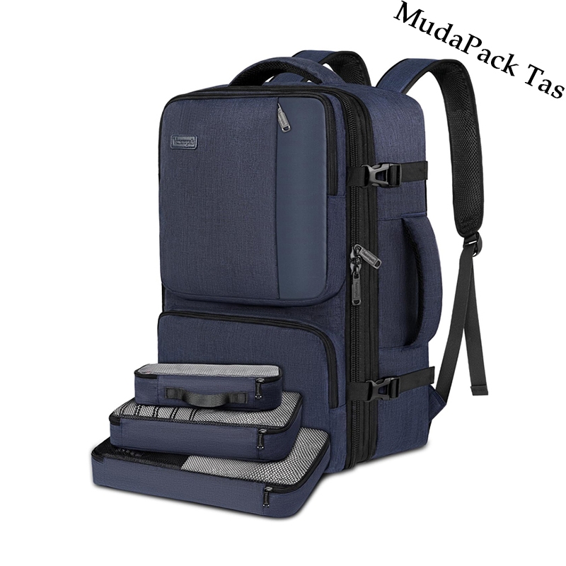 Jual Tas Ransel Besar Pria Wanita Waterproof Baju Travel Backpack Koper ...