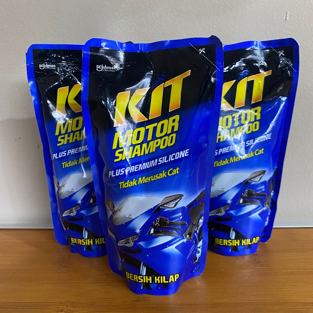 Jual Kit Motor Shampoo Pouch 200 mL / Sabun Cuci Motor Mobil | Shopee ...
