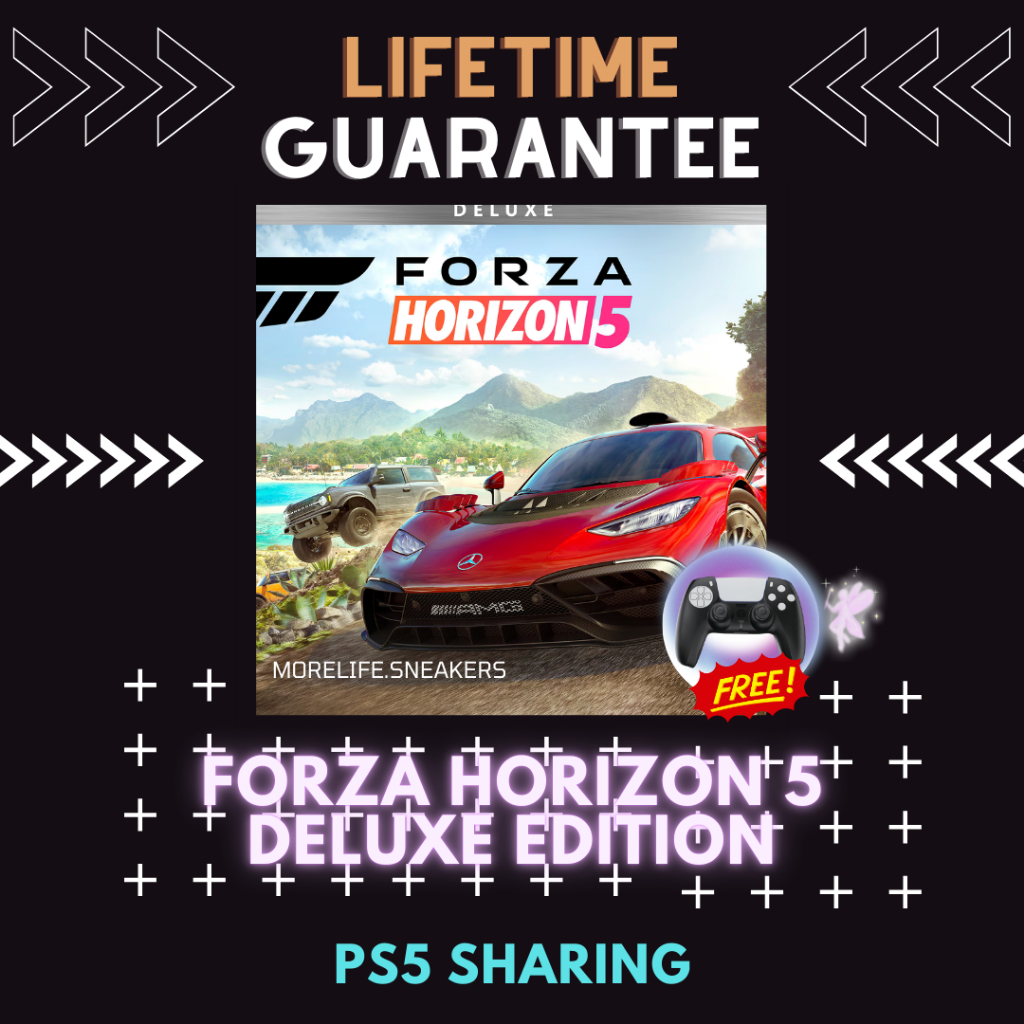 Jual Forza Horizon 5 Deluxe Edition for PlayStation 5, PS5 Digital ...