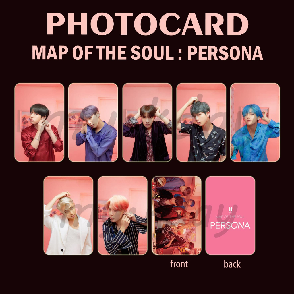 Jual PC-0101, Unofficial Photocard Bangtanseonyeondan MAP OF THE SOUL ...