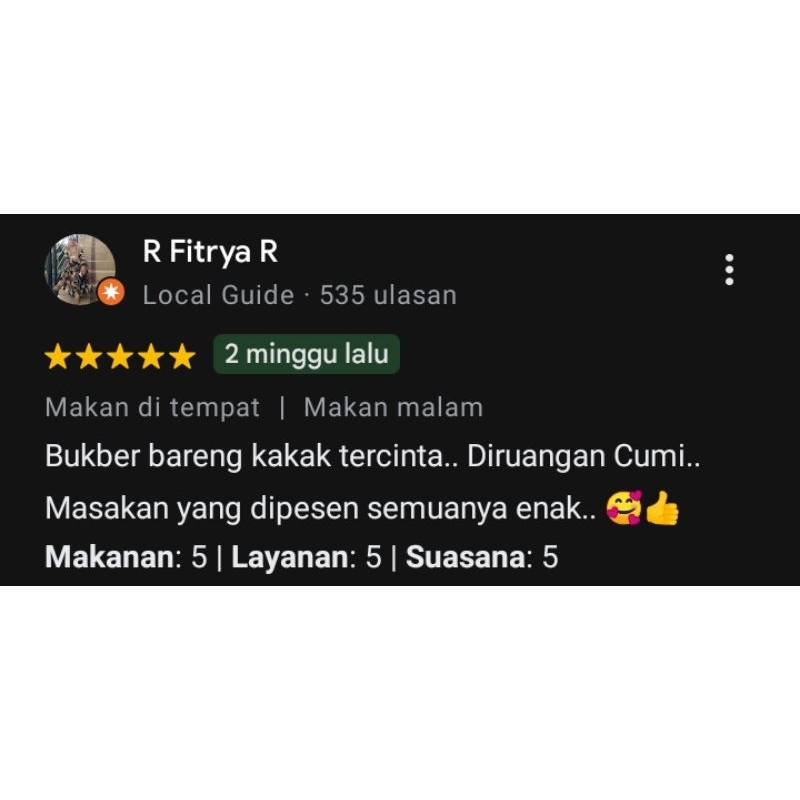 Jual jasa-rating-toko/restoran | Shopee Indonesia