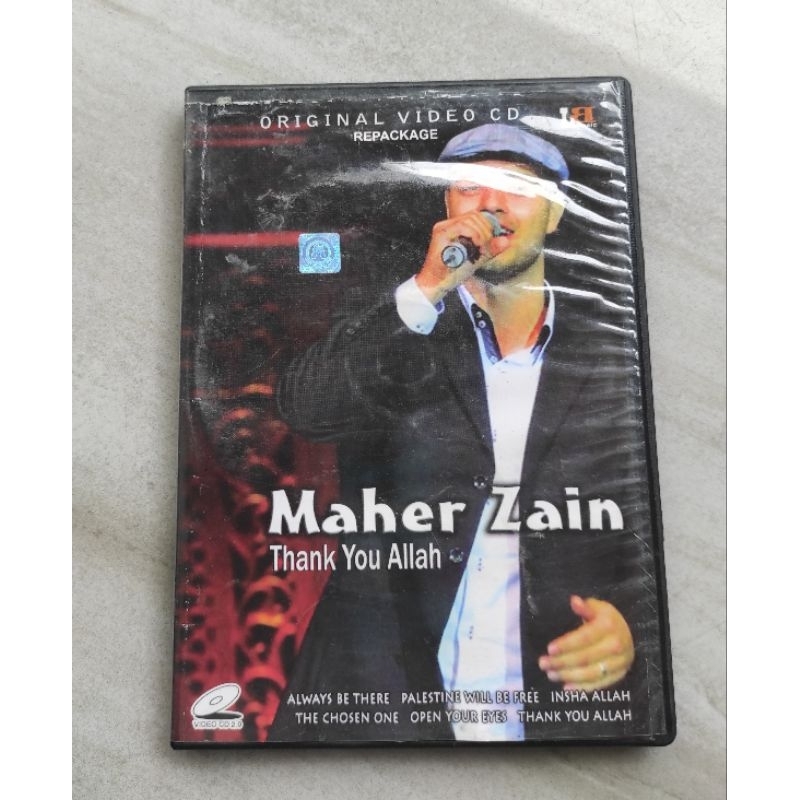 Jual VCD MAHER ZAIN "thank you ALLAH" | Shopee Indonesia