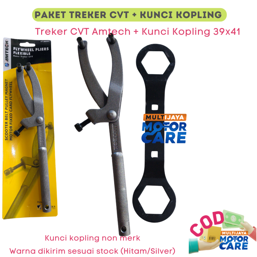 Jual PAKET Treker CVT + Kunci 39x41 MURAH BERKUALITAS | Shopee Indonesia