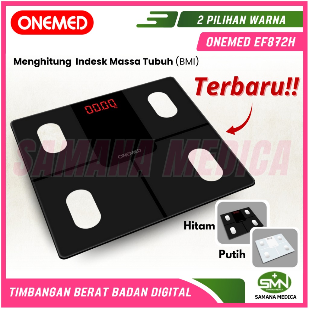 Jual Timbangan Berat Badan Digital ONEMED EF872H - Pengukur Indeks ...