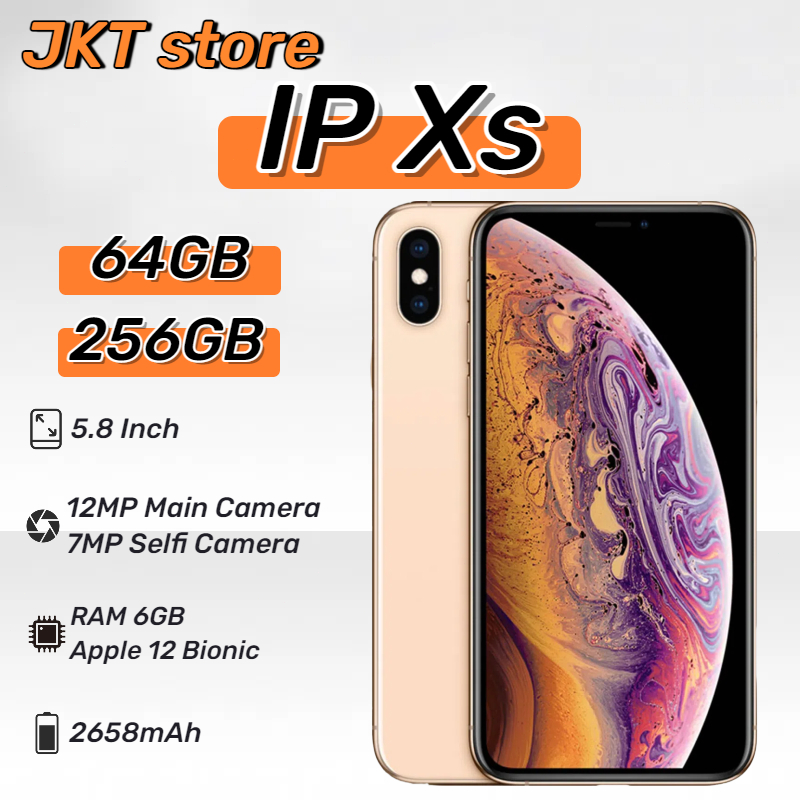 Jual IP XS 64GB 256gb SECOND ALL SIM 100%Asli FULLSET MULUS Unlocked ...
