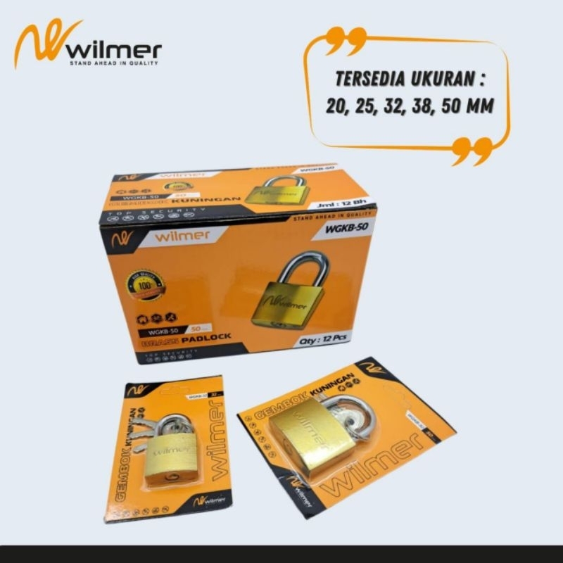 Jual gembok, gembok kuning, gembok wilmer, gembok rumah, gembok pagar ...