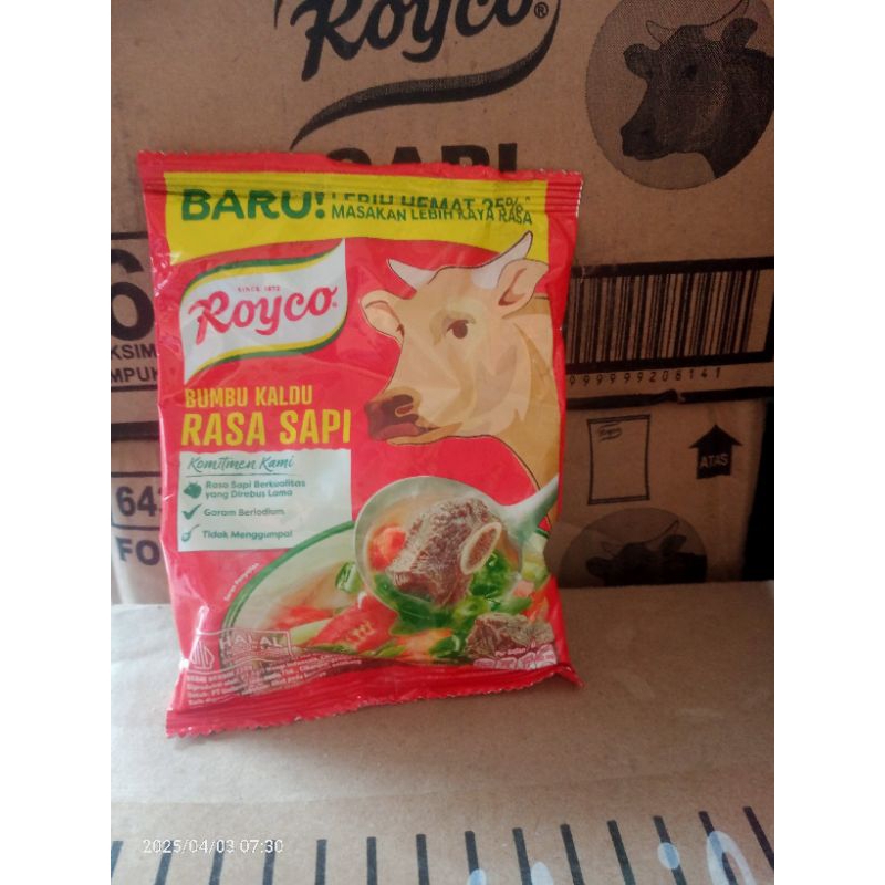 Jual Royco bumbu kaldu rasa sapi 220g | Shopee Indonesia