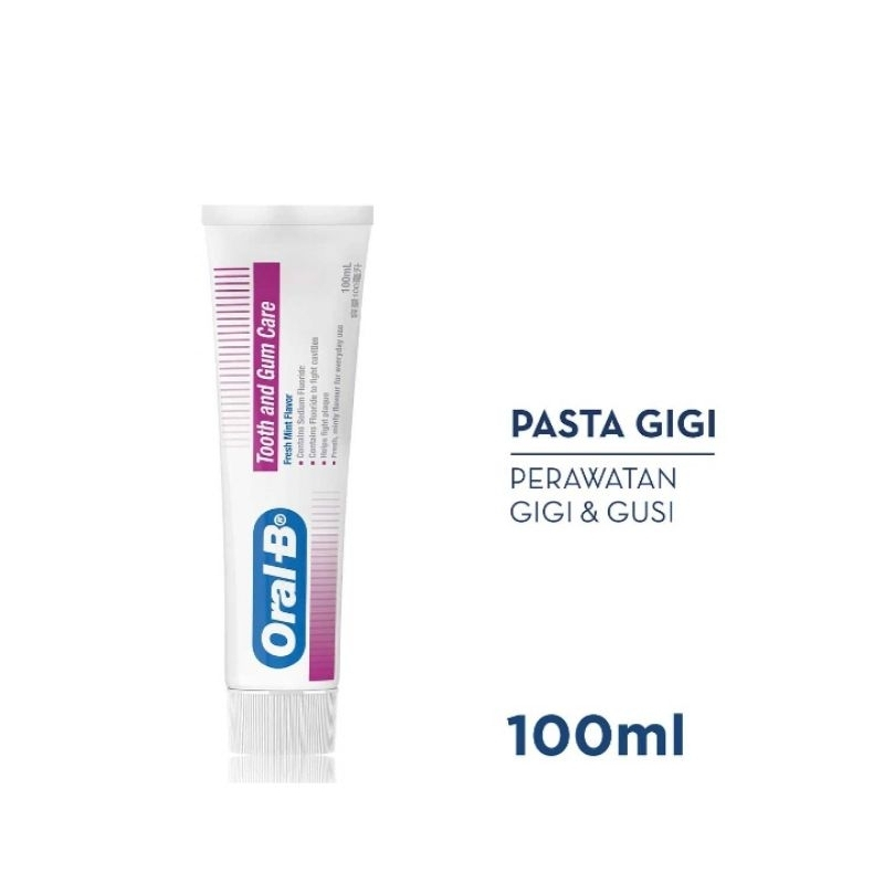 Jual Oral-B Pasta Gigi Tooth & Gum Care 100ml | Shopee Indonesia