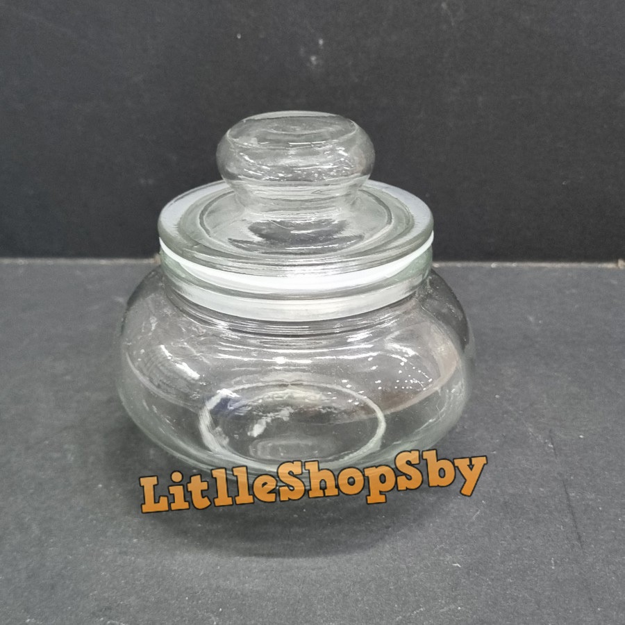 Jual Toples Botol Kaca Jar Botol Selai Bulat Ceper 300ml CLASSIC2 ...