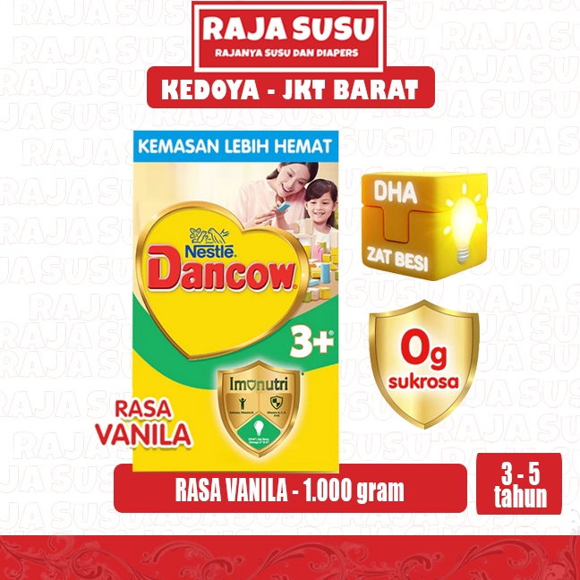 Jual DANCOW 3+ VANILA 1 KG - RAJA SUSU | Shopee Indonesia