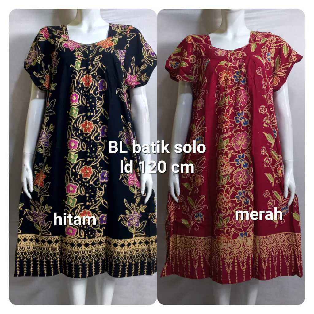 Jual Daster BL sikak batik solo terbaru daster pendek kekinian ld 120 ...