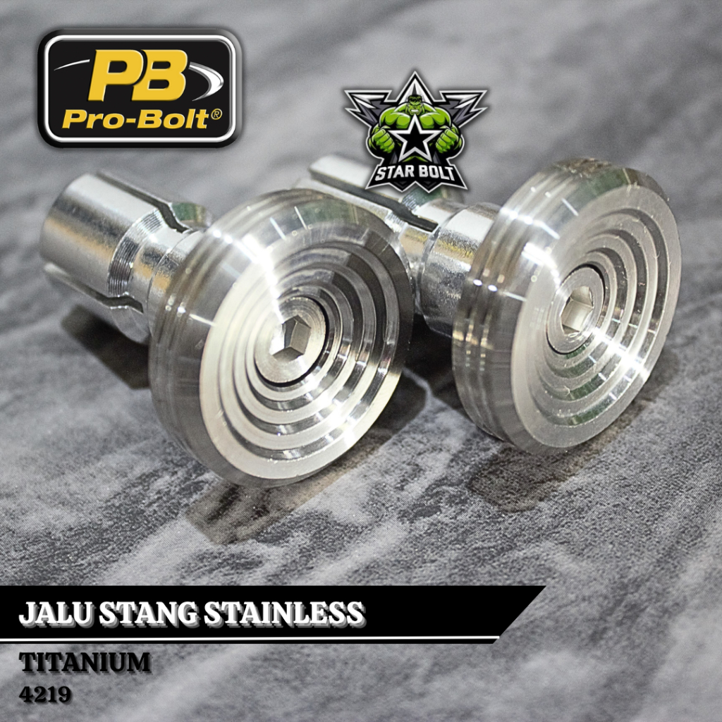 Jual JALU STANG PROBOLT TITANIUM BANDUL STANG ORI PB UNIVERSAL MOTOR ...
