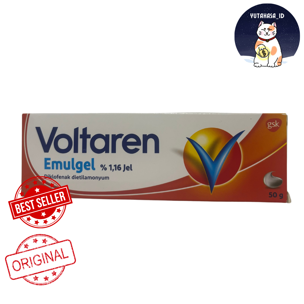 Jual Voltaren Emulgel 50 Gram, Gel, Salep Otot, Pereda Nyeri, Keseleo | Shopee Indonesia