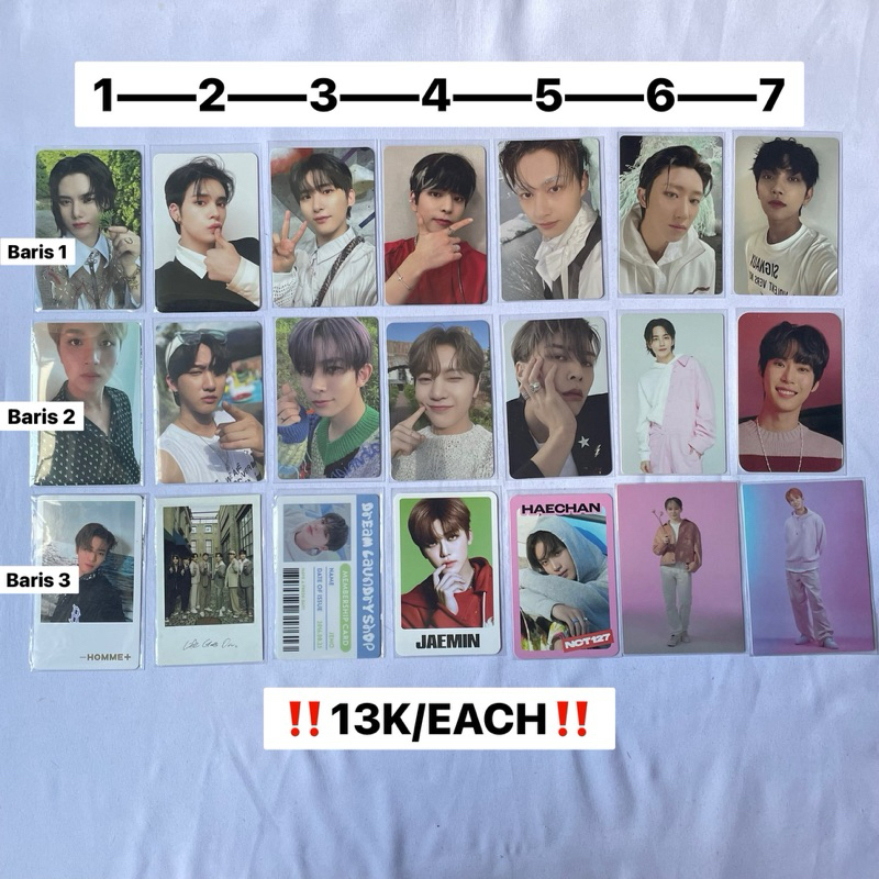 Jual PHOTOCARD PC OFFICIAL NCT DREAM STRAYKIDS THE BOYZ CRAVITY TXT BOYNEXTDOOR BONEDO ASTRO ...