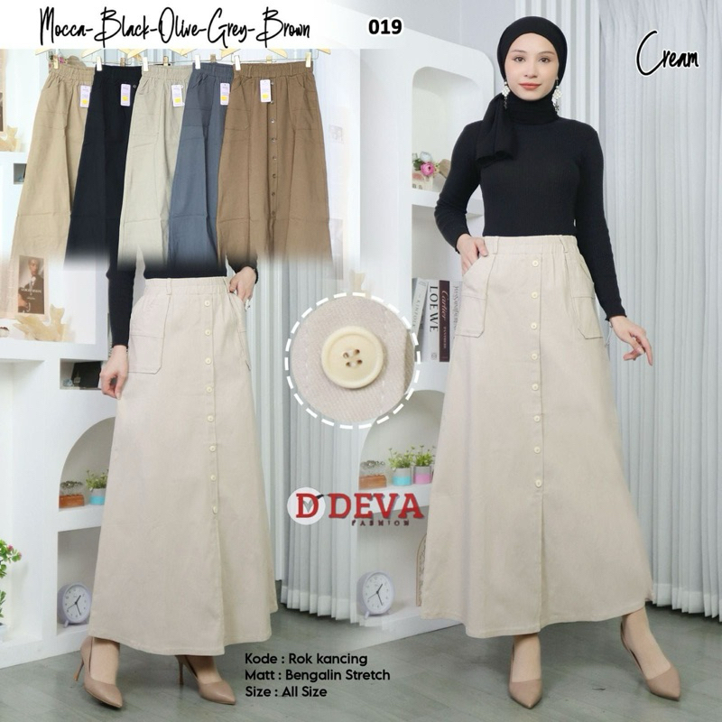 Jual ROK A DEVA STRETCH IMPORT #019 | Shopee Indonesia