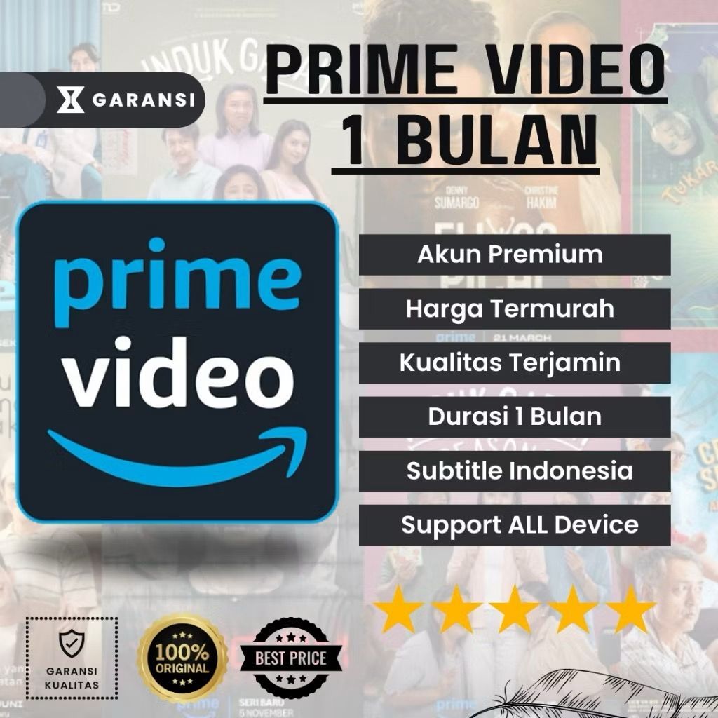 Jual AMAZON PRIME PRIVATE PREMIUM 1/2/3 BULAN, LANGSUNG KIRIM, TANPA ...