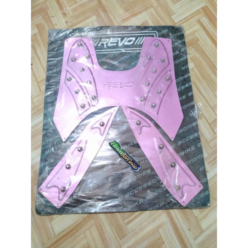 Jual Bordes plat almunium honda beat karbu old merk REVO made in ...