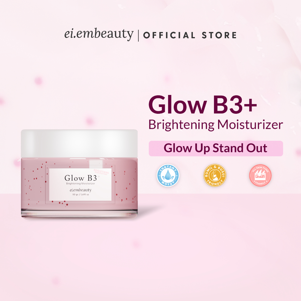 Jual EIEM BEAUTY GLOW B3+ Brightening Moisturizer 50gram | Shopee Indonesia