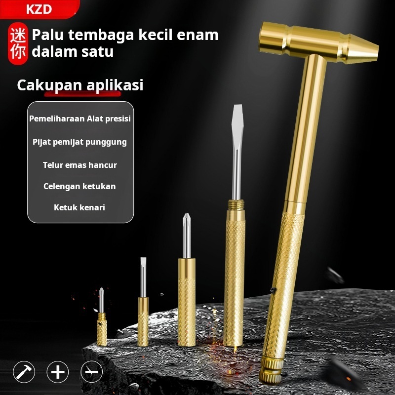 Jual Palu kecil bisa dijadikan obeng palu mini multifungsi palu ...