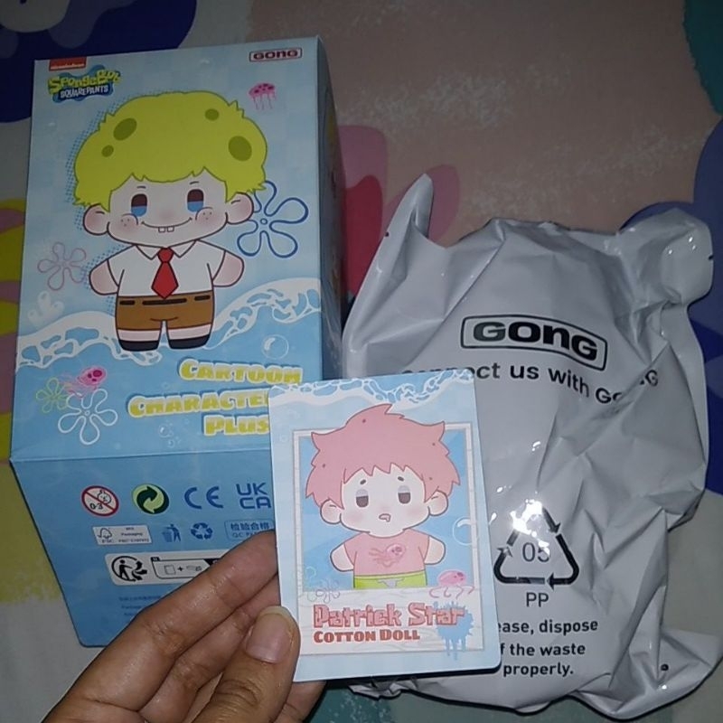 Jual POPMART PATRICK STAR - COTTON DOLL PLUSH SPONGEBOB | Shopee Indonesia