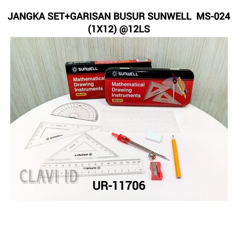 Jual STUDY SET KALENG MATEMATIKA SUNWELL | Shopee Indonesia