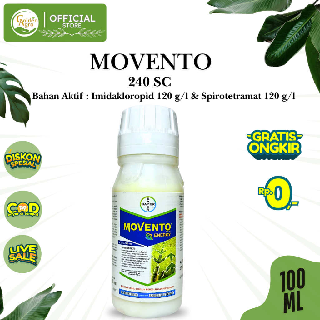 Jual INSEKTISIDA MOVENTO 240 SC 100ML | Shopee Indonesia
