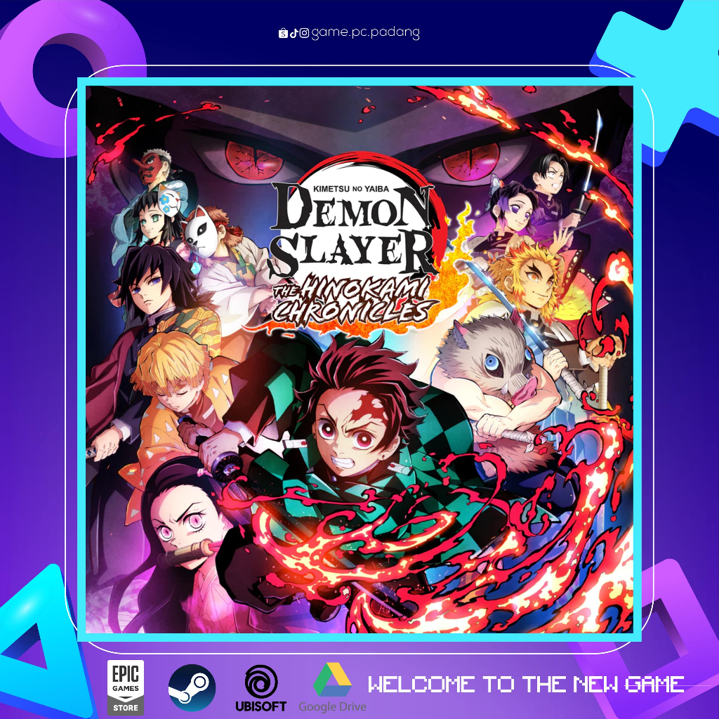 Jual Demon Slayer Kimetsu no Yaiba The Hinokami PC / Game PC Demon ...