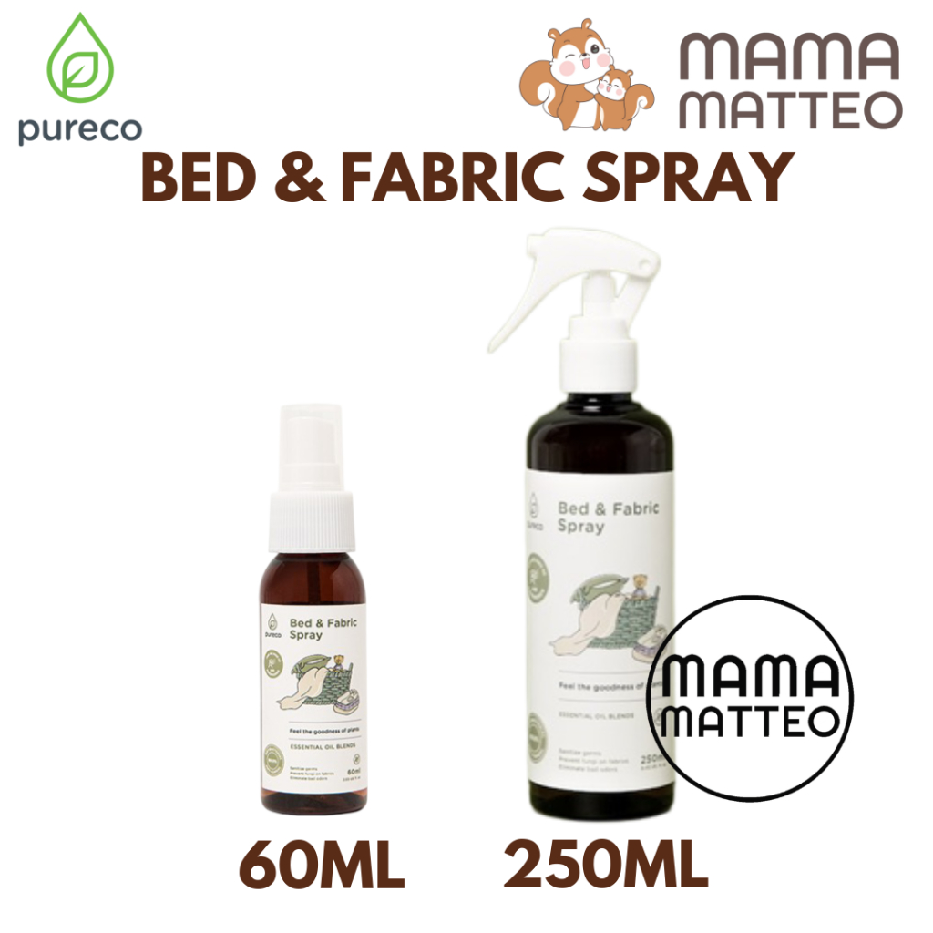 Jual Pureco Bed & Fabric Spray 60ml & 250ml / Semprotan Sofa Ranjang ...