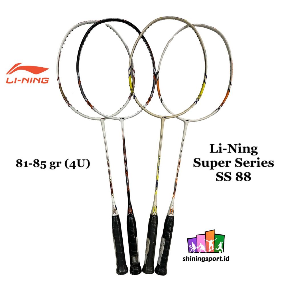Jual Raket Badminton Li-Ning Super Series SS 88 (+ FREE SENAR LI-NING ...