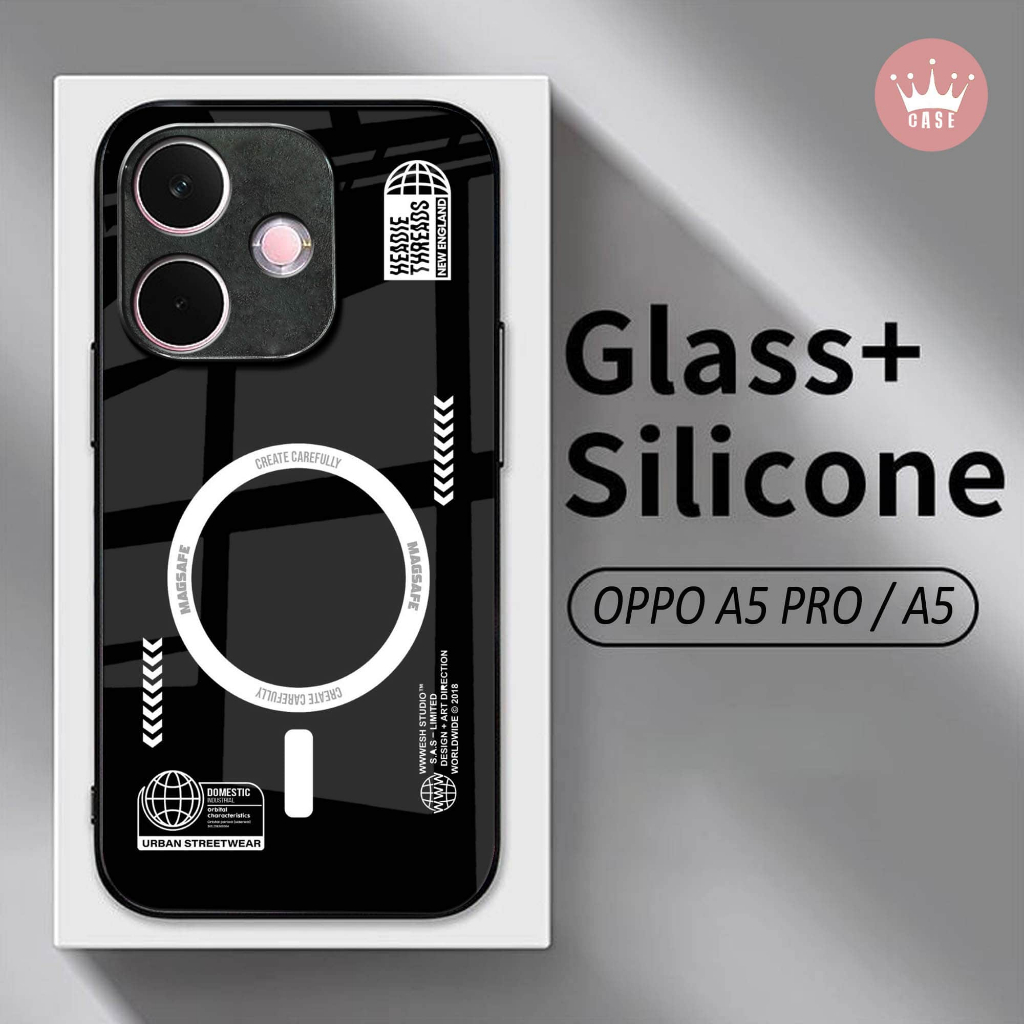 Jual Softcase Kaca OPPO A5 PRO/A5 - casing handphone - OPPO A5 PRO/A5 ...