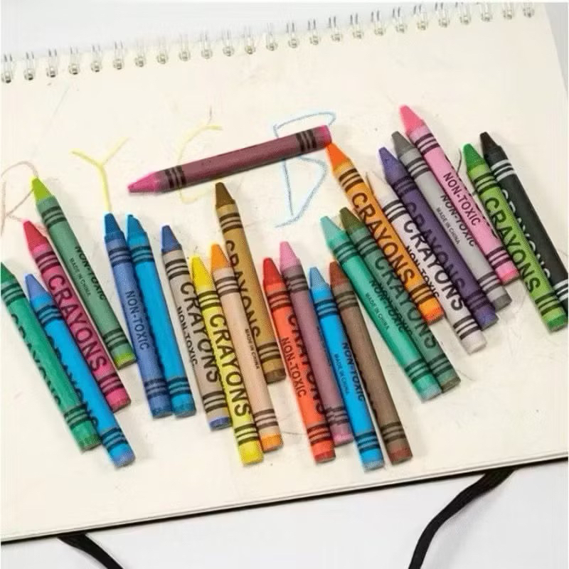 Jual NY CRAYONS SET 24 COLOR / ART SET / PENSIL KRAYON ANAK SEKOLAH 24 ...