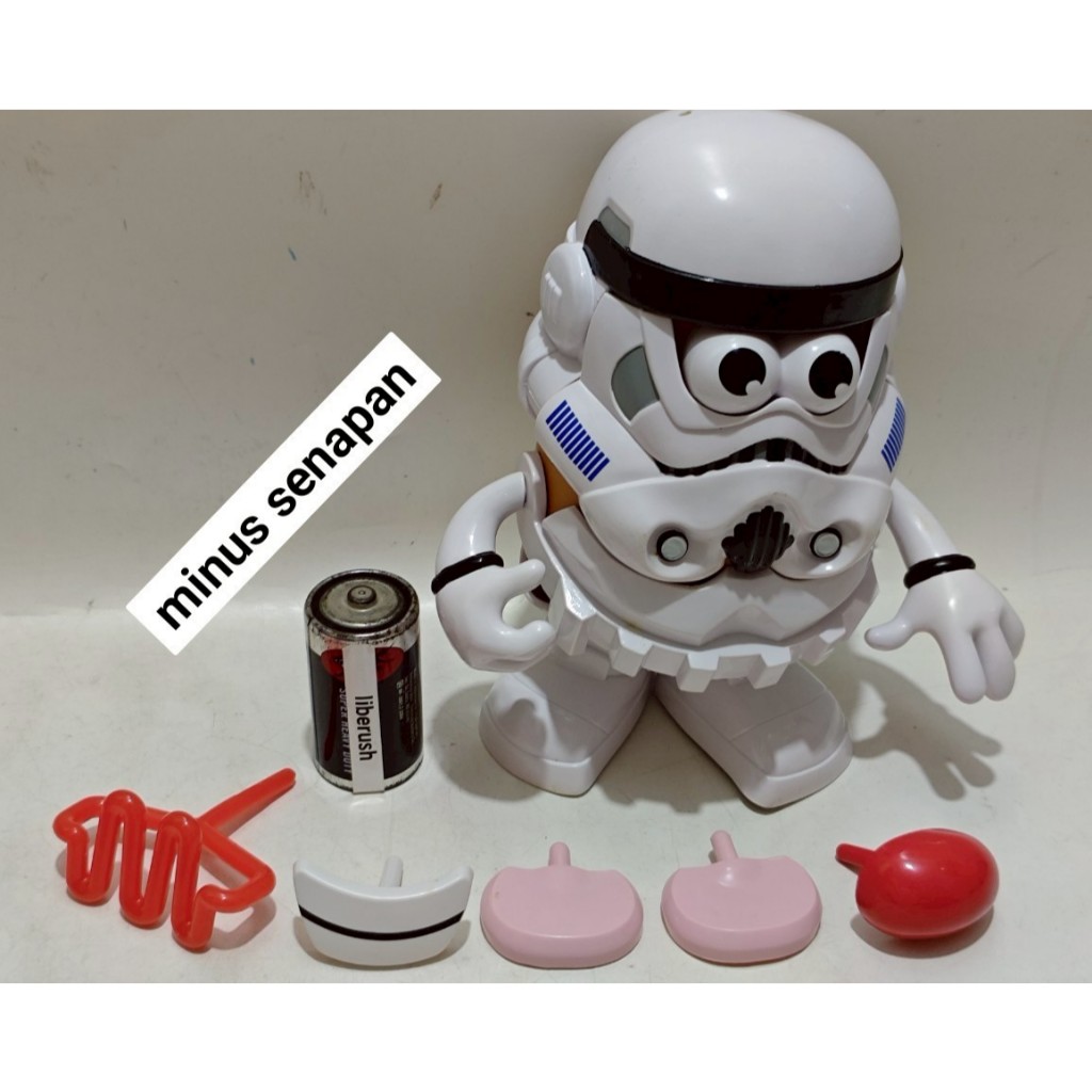 Jual poptaters playskool mr potato head spudtrooper stormtrooper storm ...