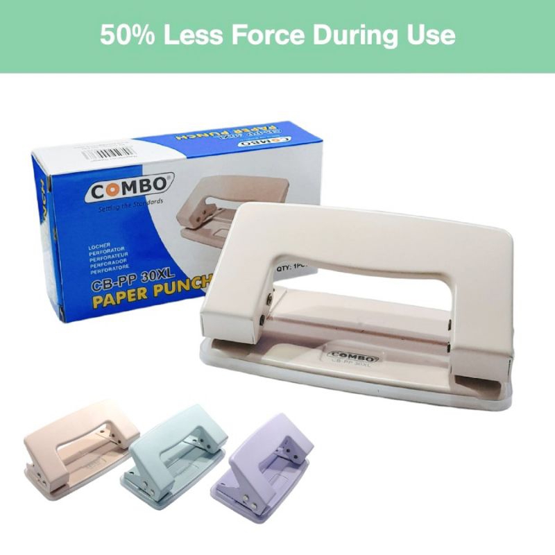 Jual pembolong kertas / pelubang kertas / alat pembolong /Paper punch ...