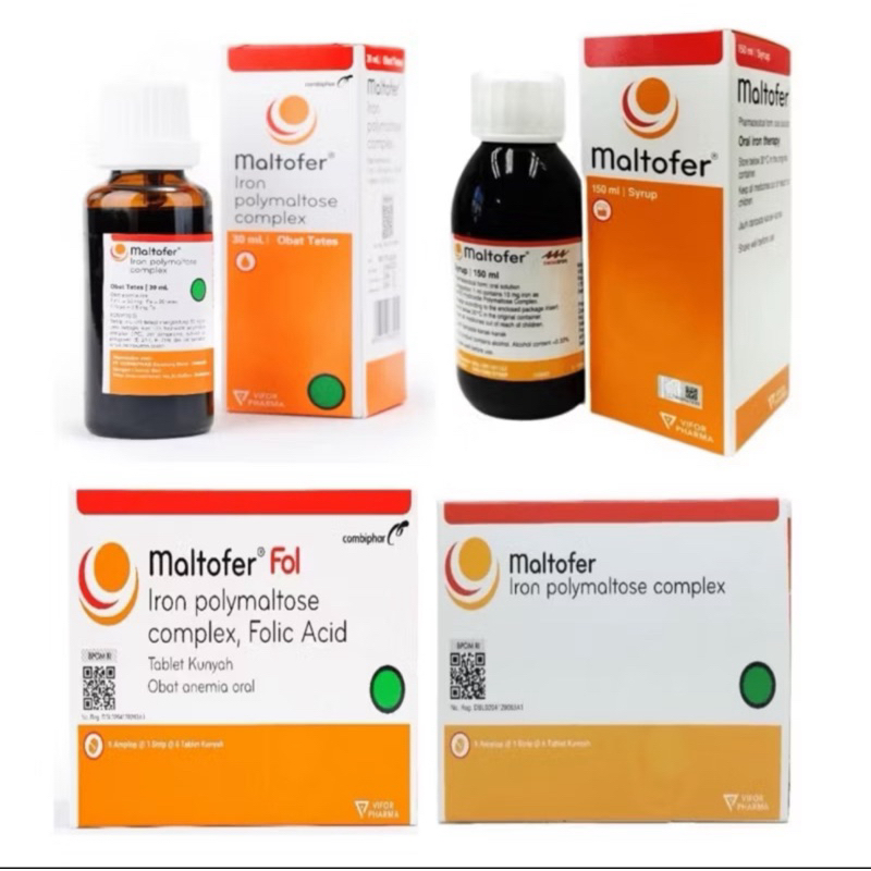 Jual Maltofer Drop 15 ml / Maltofer Sirup 150 ml / Maltofer Tablet ...