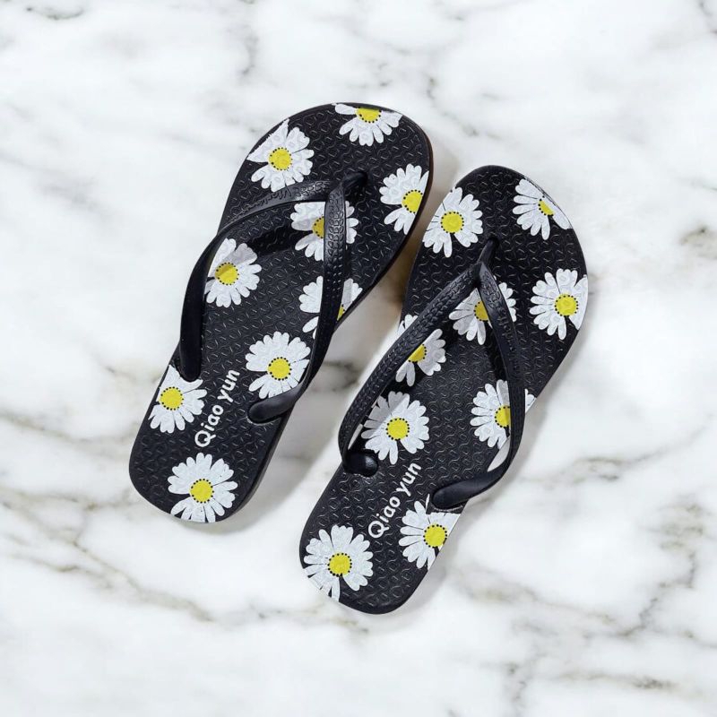 Jual SENDAL JEPIT CEWE DEWASA MOTIP BUNGA B | Shopee Indonesia