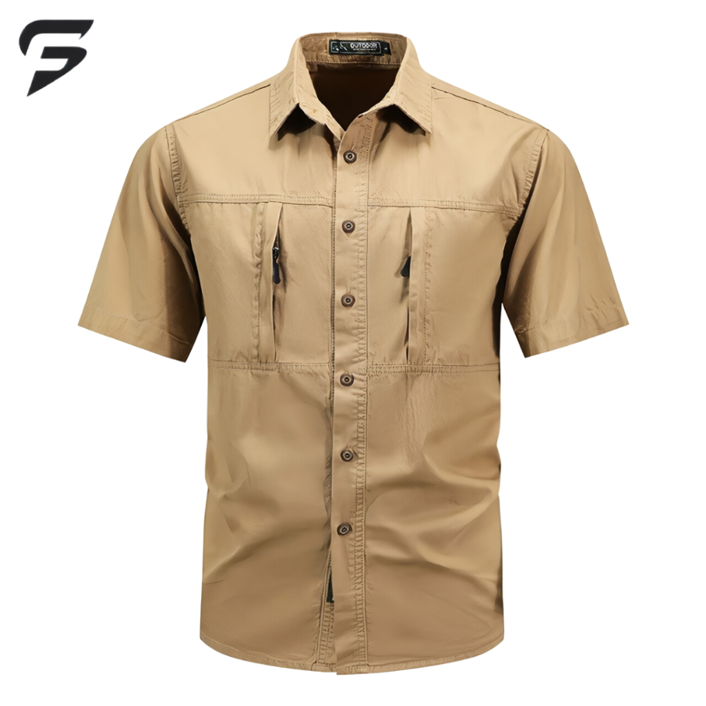 Jual Kemeja Tactical Cream / Kemeja Tactical Pria / Kemeja Tactical ...