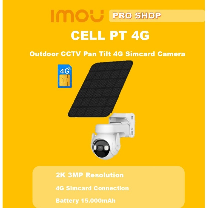 Jual Imou CCTV CELL Sim Card 4G / Simcard 4G Connection Cell PT Solar ...