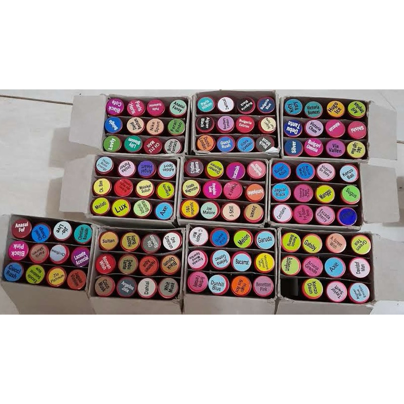 Jual minyak wangi non alkohol botol ukur 7ml isi 12 pcs | Shopee Indonesia