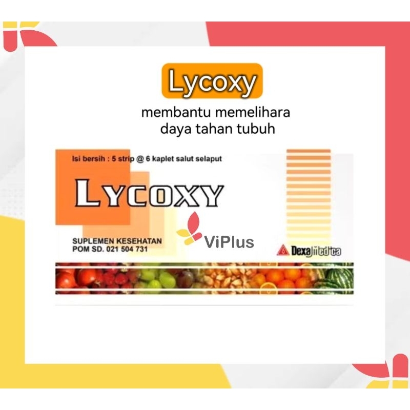 Jual Lycoxy - box 30 tablet - dexamedica - viplus | Shopee Indonesia