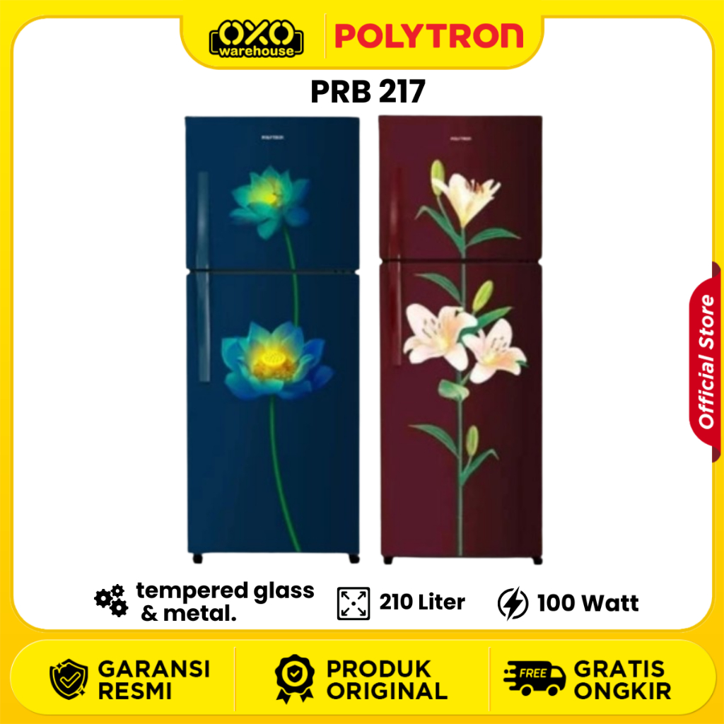 Jual POLYTRON REF 2 Door PRB 217 Kulkas 2 Pintu Kapasitas 210 Liter Low ...