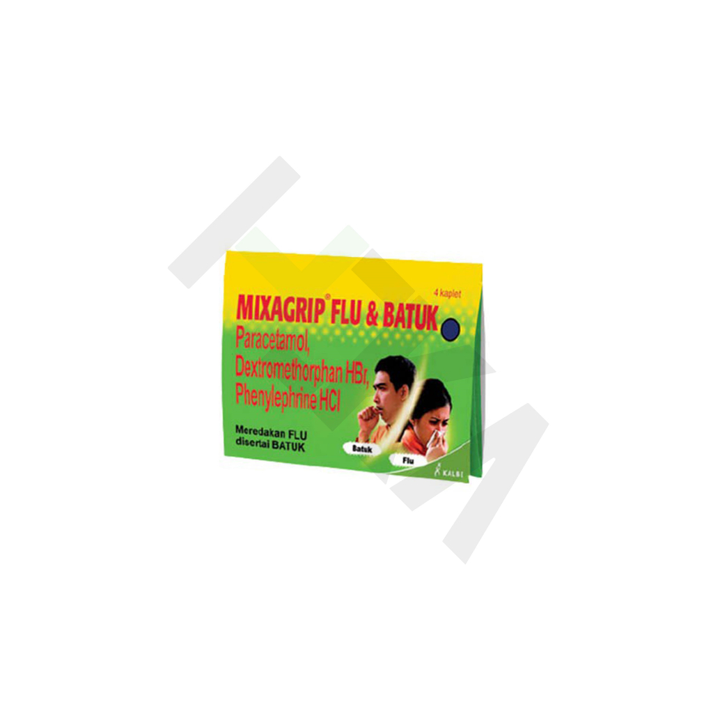 Jual Mixagrip Hijau Flu dan Batuk PE Strip isi 4 Tablet [Tembalang ...